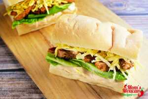 Mexican Chicken Torta Recipe – Mom's Mexican Recipes
